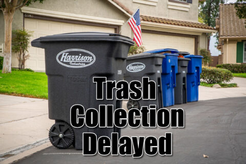 Refuse Collection Delayed One Day for Memorial Day 2024 - Ej Harrison